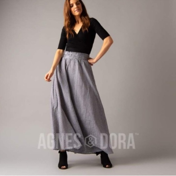 Agnes & Dora | Skirts | Agnes And Dora Xxl Woven Ball Skirt Black And ...